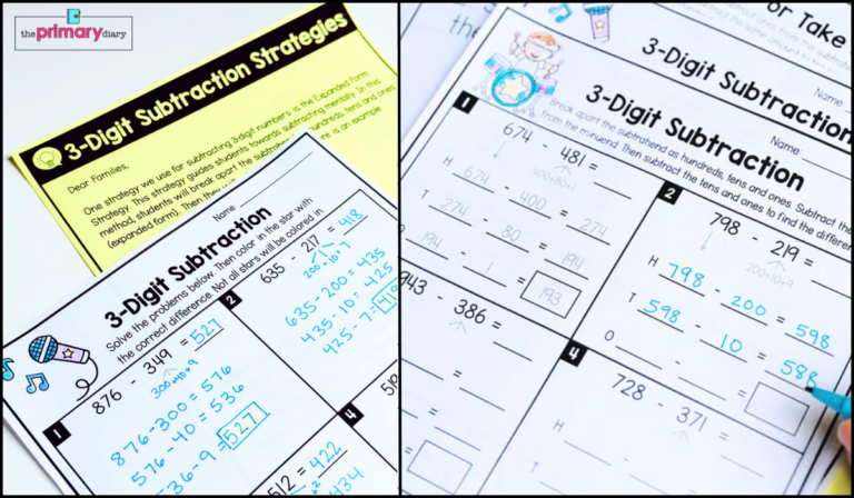 Unlocking the Break Apart Strategy in Math - The Primary Diary