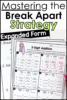 Unlocking the Break Apart Strategy in Math - The Primary Diary