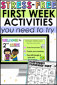 Easy First Week of School Activities for 1st & 2nd Grade - The Primary ...