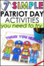 7 Simple Patriot Day Activities Your Elementary Students Will Love ...