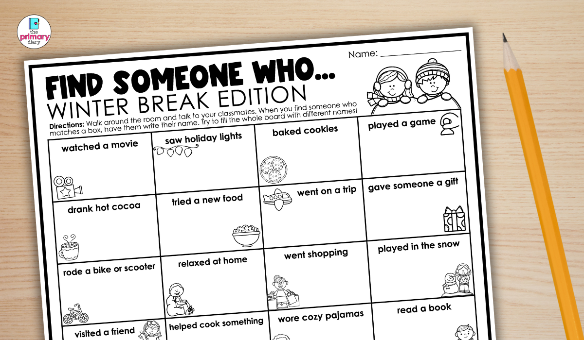 7 After Winter Break Activities for Tired Elementary Teachers - The ...