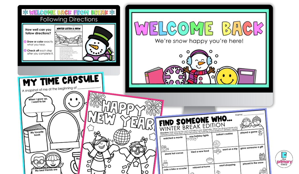 7 After Winter Break Activities for Tired Elementary Teachers - The ...