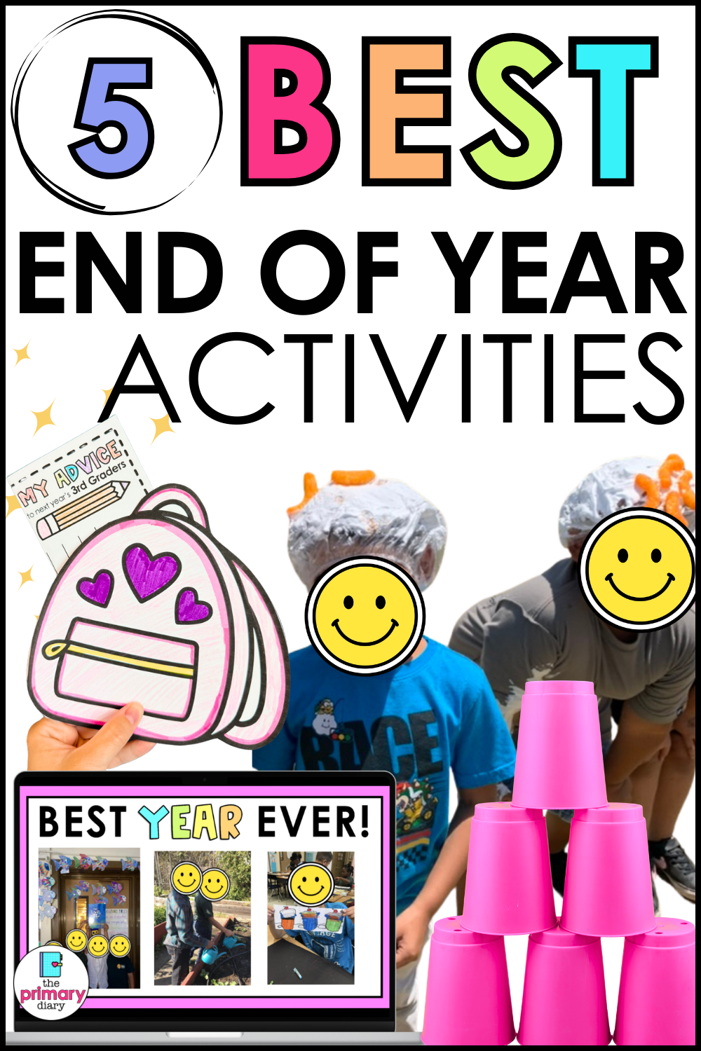 5 Fun End of the Year Activities Your Students Will Love - The Primary ...